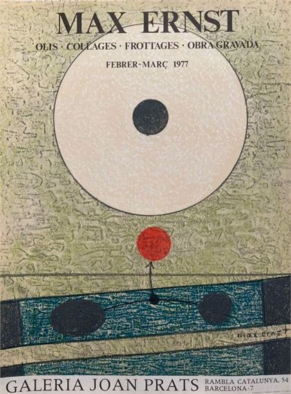 Max Ernst | Max Ernst Lithograph poster 1977 (1977) | MutualArt