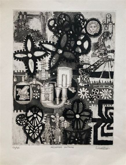 Gabriel Paris | Gabriel Paris Engraving 1970 Cyrano de Bergerac (1970 ...