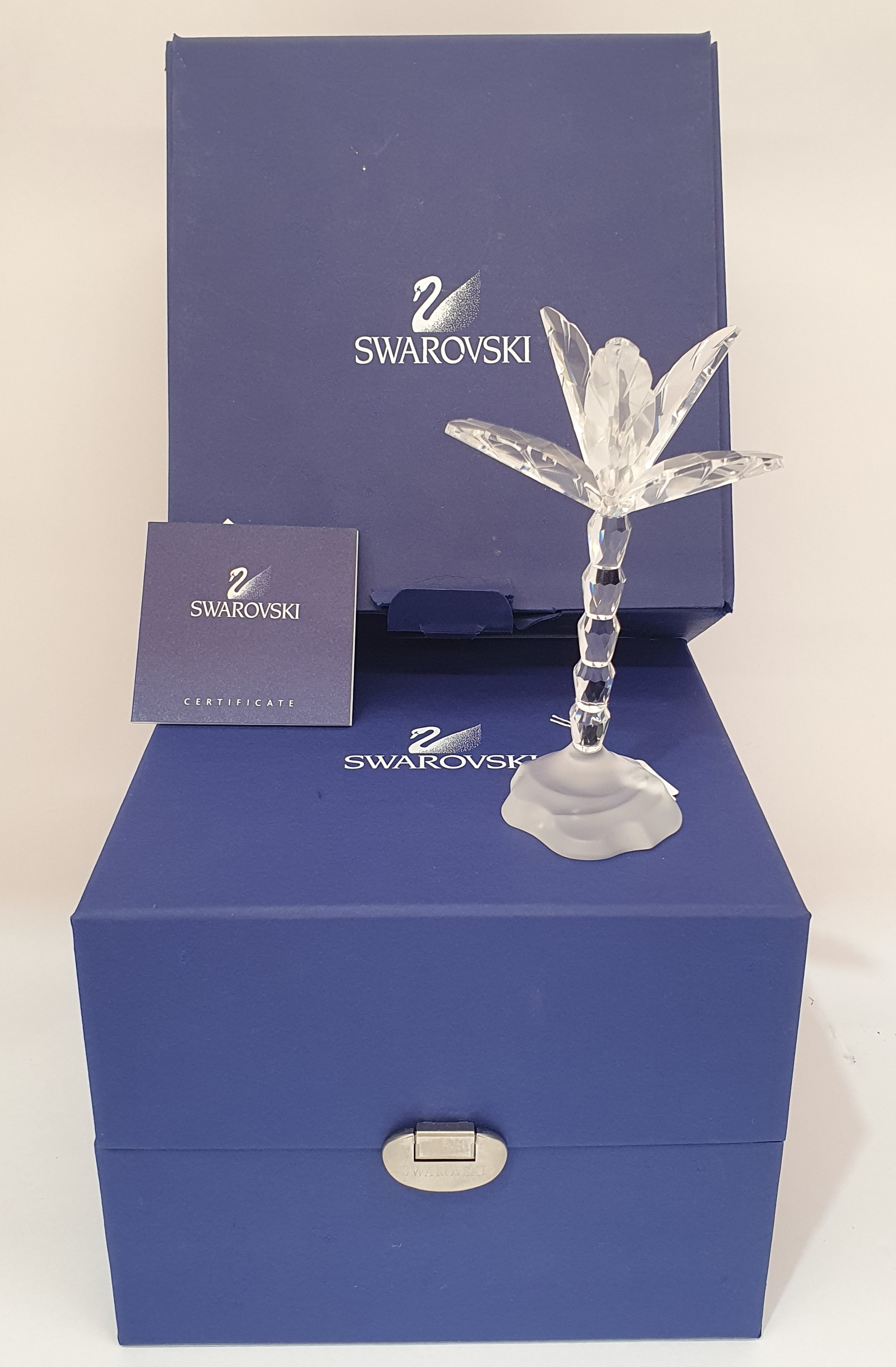 Swarovski | A SWAROVSKI CRYSTAL PALM TREE MODEL | MutualArt