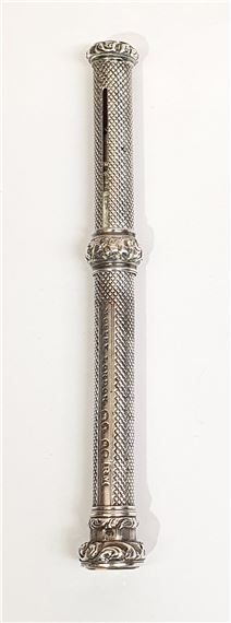 René Richard | A VICTORIAN SILVER PROPELLING PENCIL (1865) | MutualArt