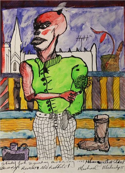 Michael Mulcahy | STUDY FOR SUNDAY MORNING IN HENRIETTA STREET (81 ...