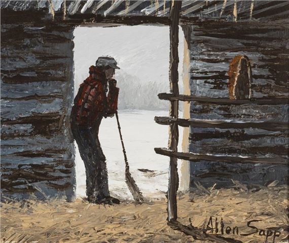 Allen Sapp | Resting | MutualArt