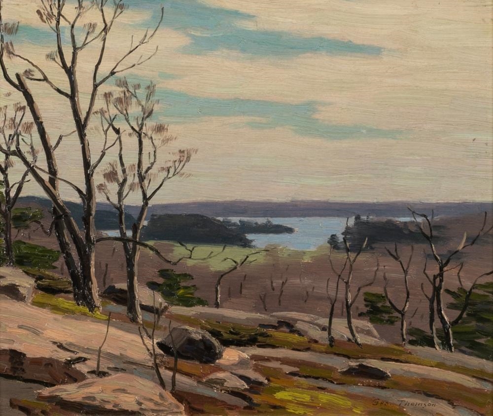 George A. Thomson | Spring at Milford Bay | MutualArt