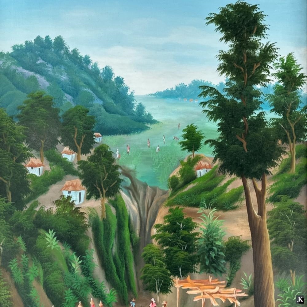 Raymond Dorleans | Haitian Landscape | MutualArt
