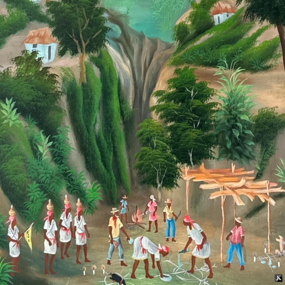 Raymond Dorleans | Haitian Landscape | MutualArt