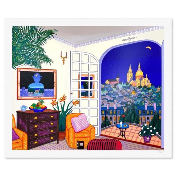 Fanch Ledan | Fanch Ledan, Interior with Magritte Limited Edition ...