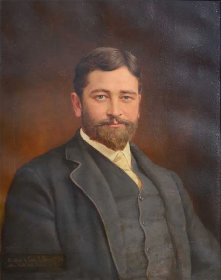 Carl Ludwig Brandt | Portrait of Dr. Thomas A. McBride (Late 19th ...