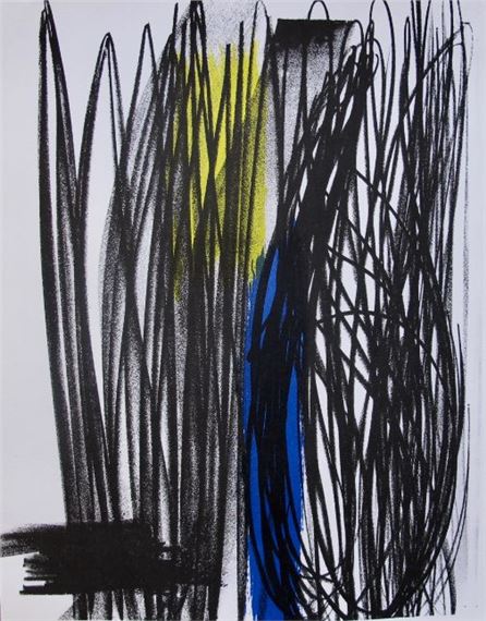 Hans Hartung | P1967-21 (1967) | MutualArt