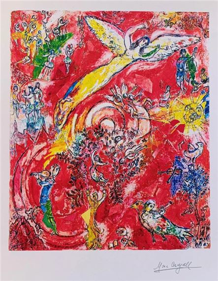 Marc Chagall | The Triumph of Music Giclee | MutualArt