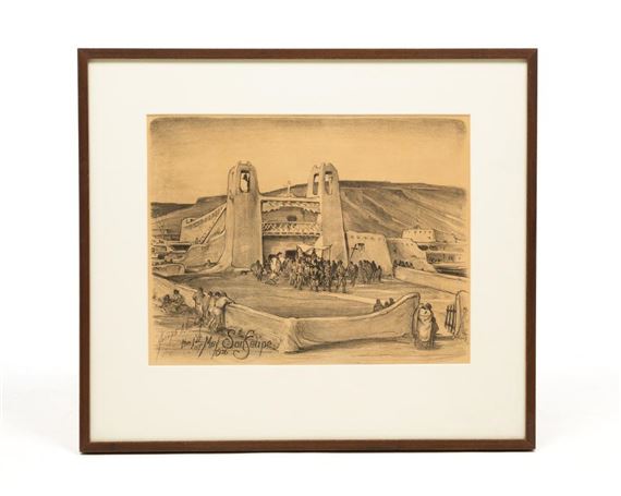 Joseph Adam Imhof | Titled The 1st of May San Felipe 1936 (20th Century ...