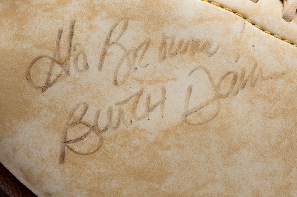 BUTCH | CLEVELAND BROWNS CHAMPIONS COMMEMORATIVE FOOTBALL AUTOGRAPHED ...