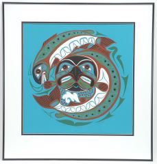 Floyd Joseph | Salmon People | MutualArt