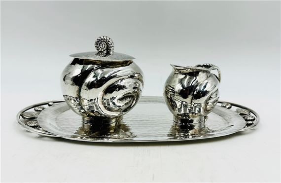 Castillo Emilia | Emilia Castillo Silver Plated Tea Service, Tray ...
