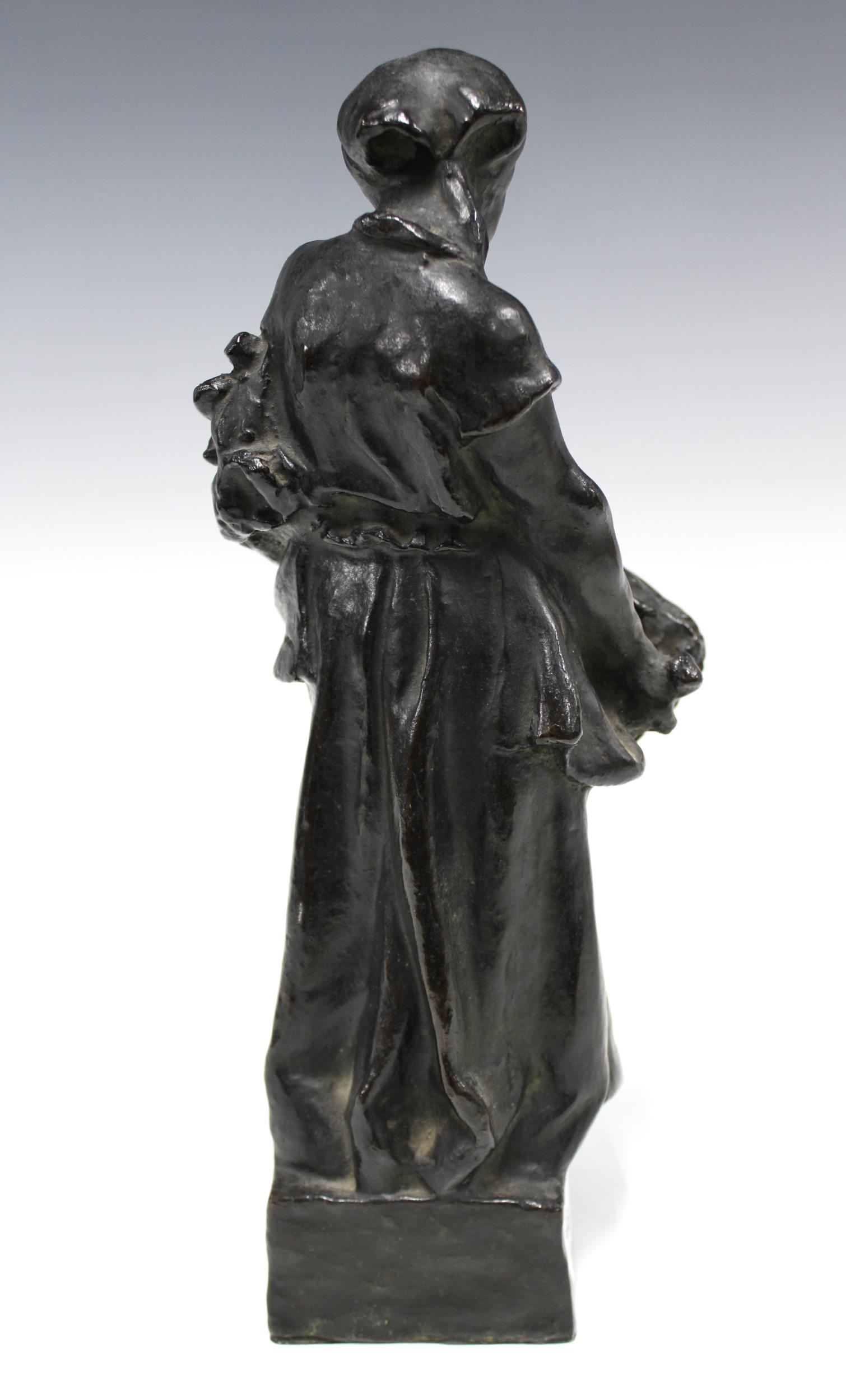 Reginald Fairfax Wells | Figure of a Girl Carrying Wood | MutualArt