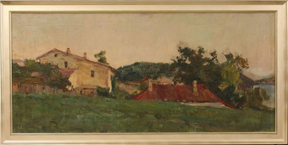 Vyacheslav Fyodorov | Landscape (1950) | MutualArt