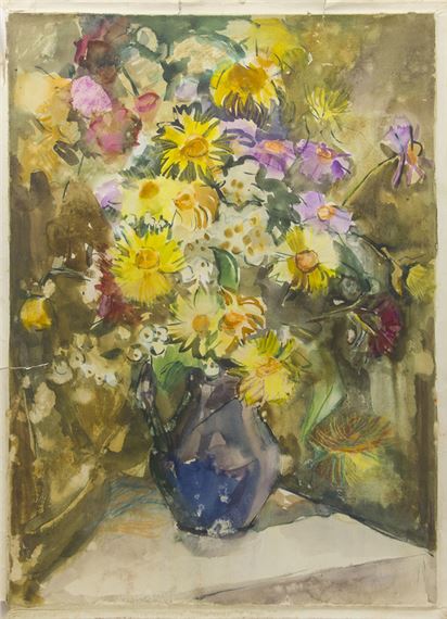 Milda Saltina | Still life with flowers | MutualArt