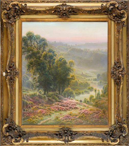 Gaston Anglade | Valley in Corrèze (1919) | MutualArt