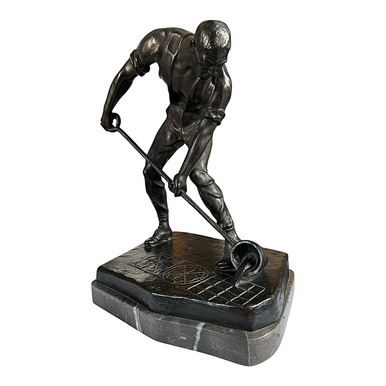 Hermann Nolte | Metallgießer-Skulptur (1873) | MutualArt
