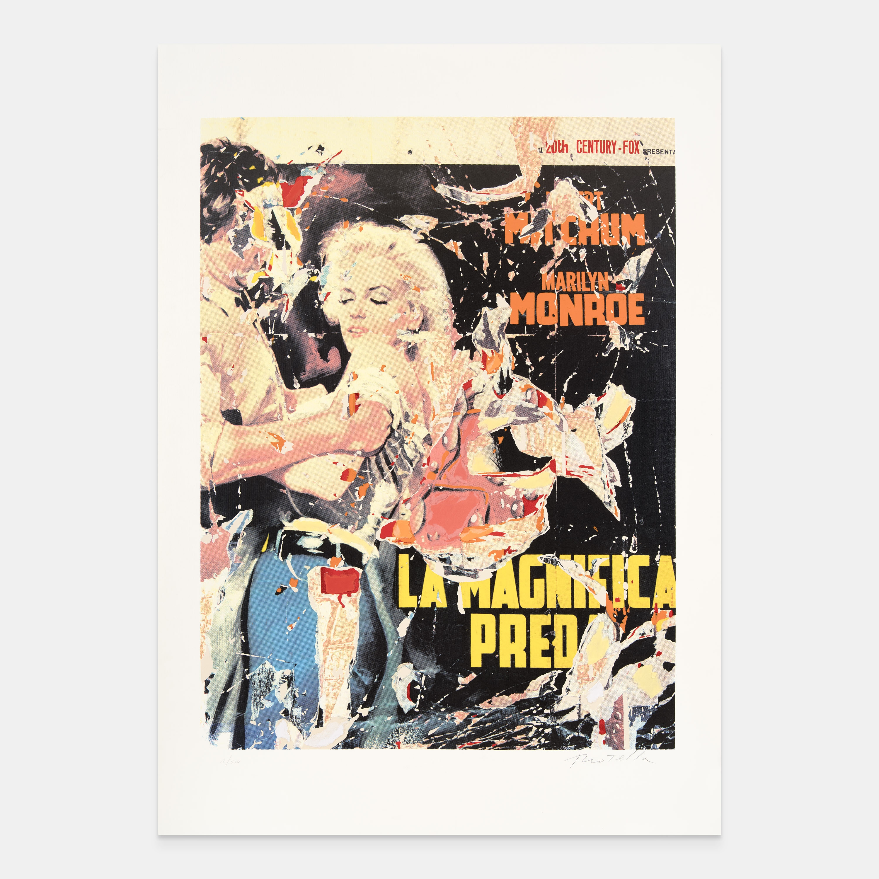 Mimmo Rotella | La magnifica preda (1998) | MutualArt