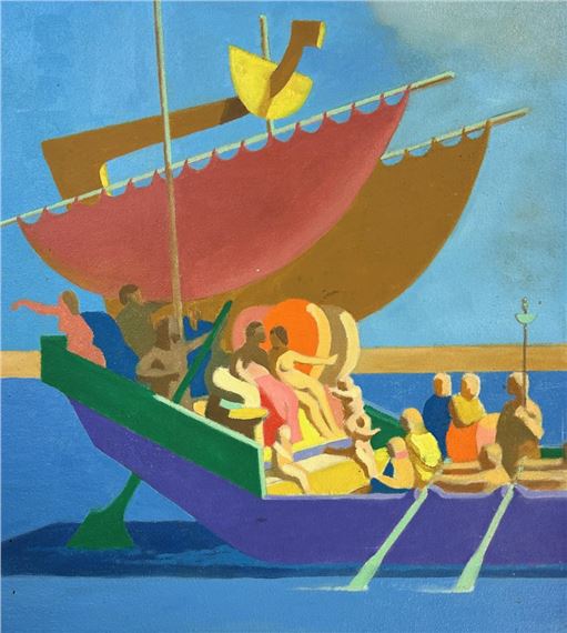 Jackson Lambert | Cleopatra's Barge (1983) | MutualArt