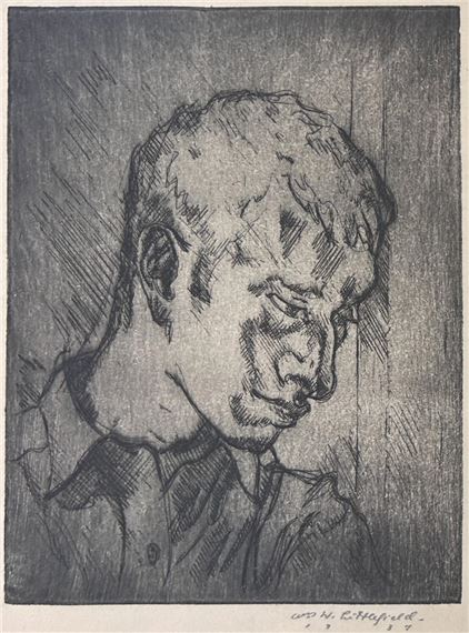 William Horace Littlefield | Portrait of Whitney Morgan (Harvard ...