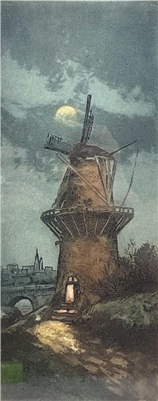 Marcel Augis | Marcel Augis Color Etching On Paper | MutualArt