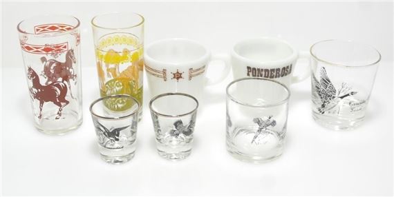 Pyrex | 8 ASSORTED DRINKING GLASSES | MutualArt