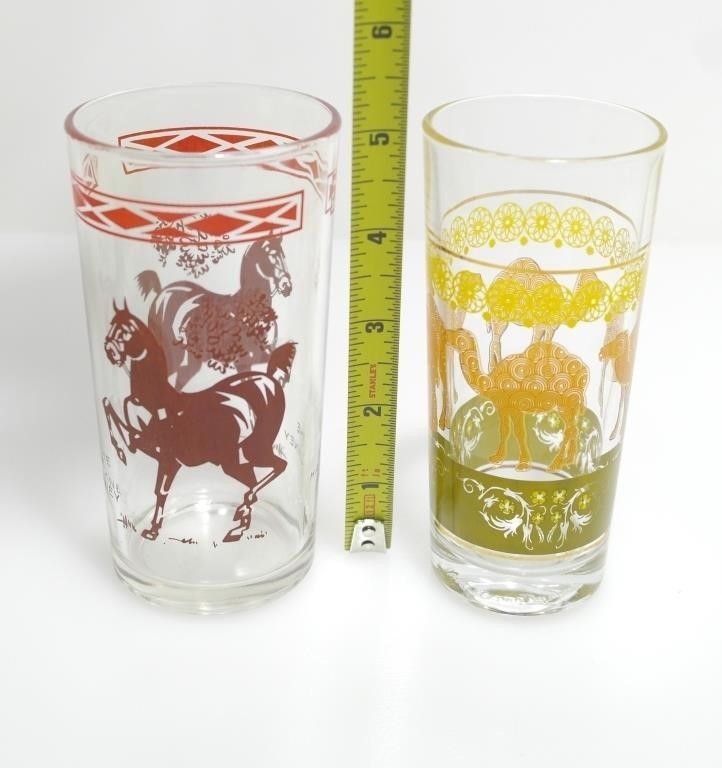Pyrex | 8 ASSORTED DRINKING GLASSES | MutualArt