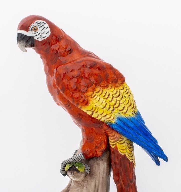 Sitzendorf | German Porcelain Bird Sculptures, 3 | MutualArt