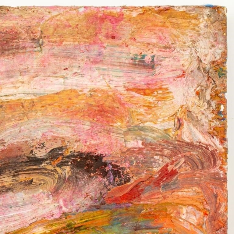 Andy Miller | Andy Miller Abstract Composition Oil on Canvas | MutualArt