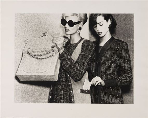 Karl Lagerfeld | Linda Evangelista and Christy Turlington (Circa 2000 ...