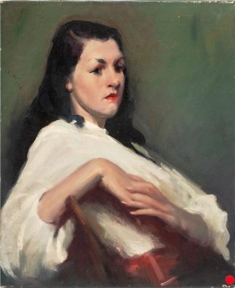 Philip Shumaker | Seated Female Figure | MutualArt