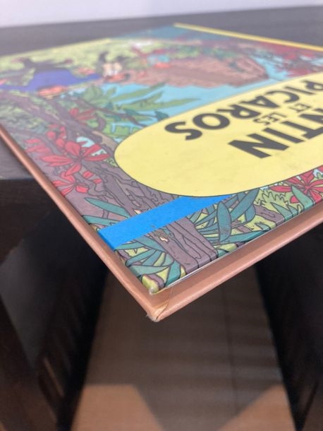 Hergé | First edition of the album Tintin et les Picaros by Hergé ...