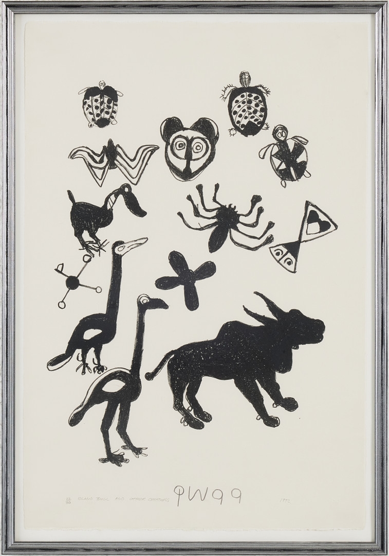 Qwaa Mangana | Eland bull and other creatures | MutualArt