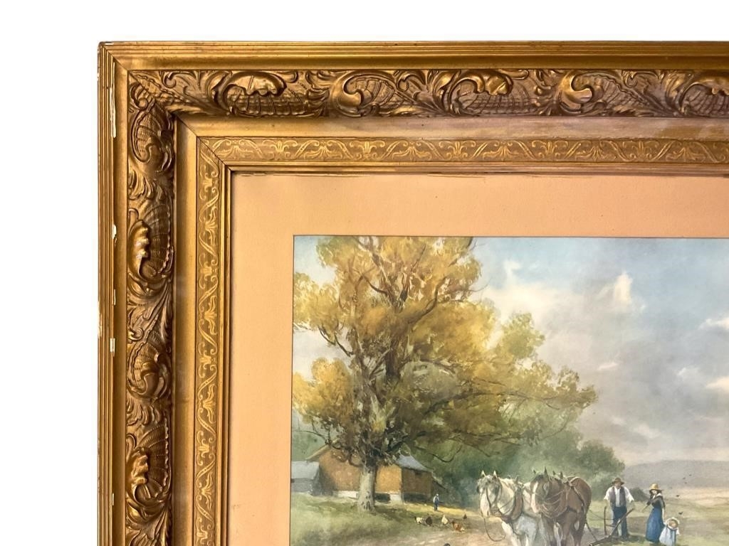 Frank F. English | The Noon Visit | MutualArt