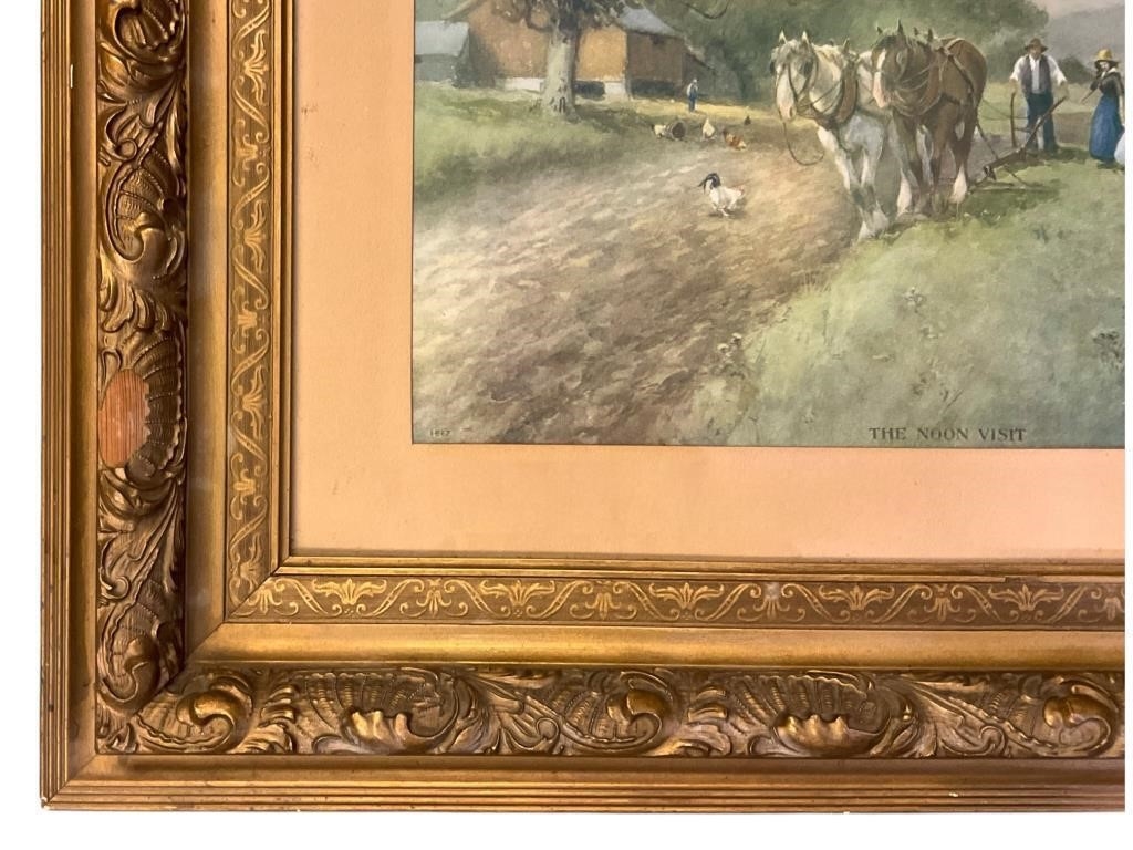 Frank F. English | The Noon Visit | MutualArt