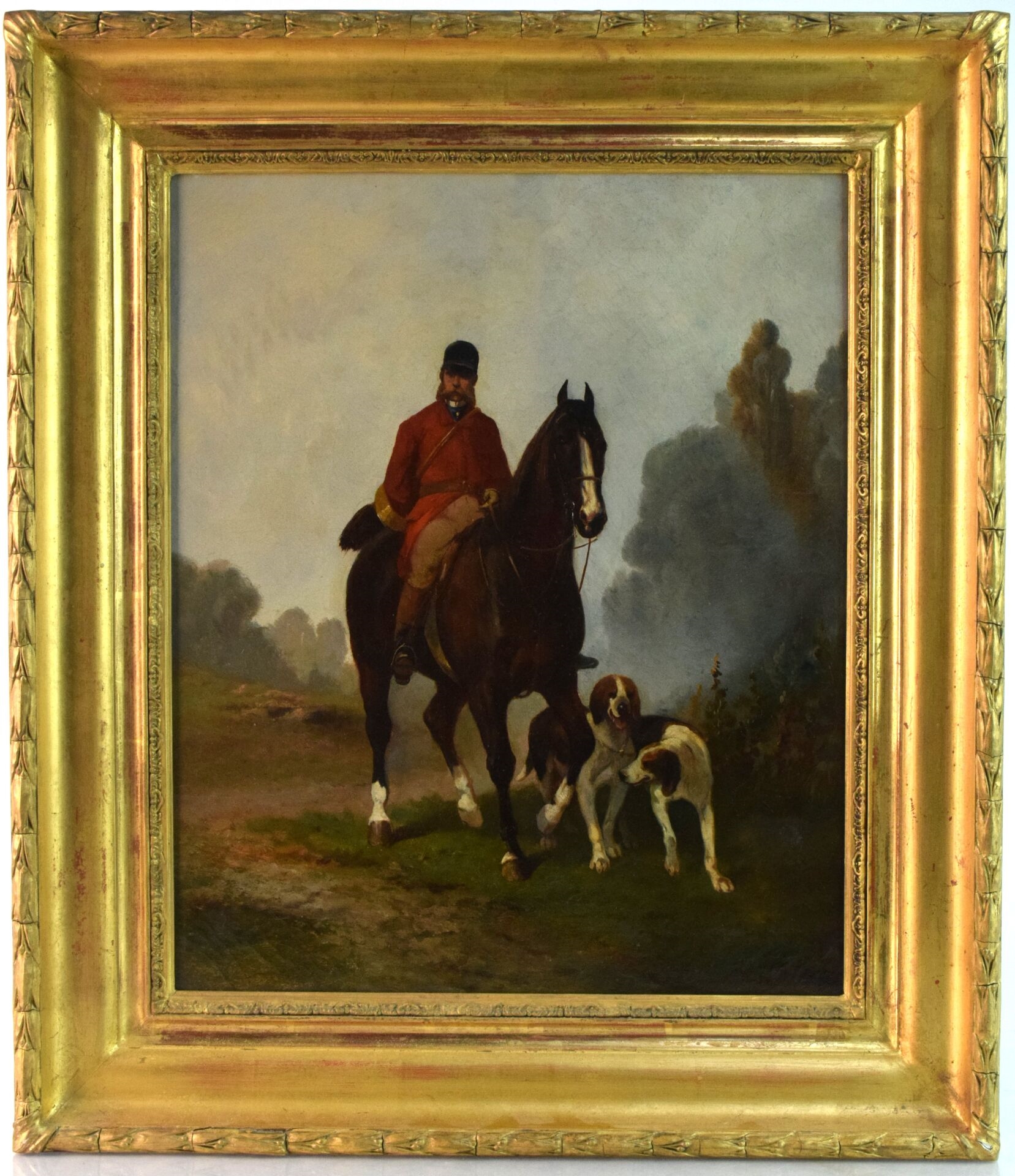 James Alexander Walker | Cavalier de chasse à courre et ses chiens ...