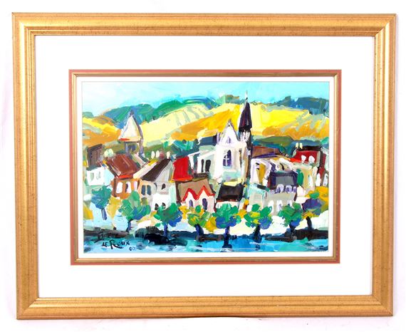 Isabel le Roux | VIEW OF THE TOWN (2) | MutualArt