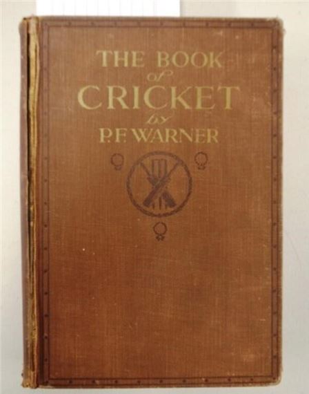 Warner | Volume ' The Book of Cricket (1911) | MutualArt
