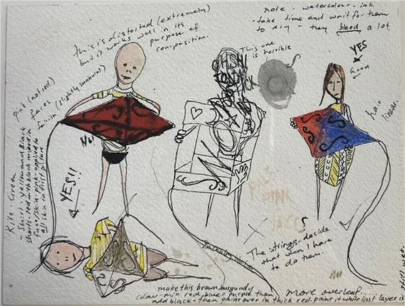 Davida Allen | Study for A Painting | MutualArt