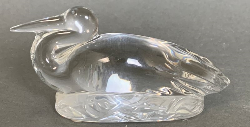 Baccarat | Baccarat Crystal Stork Figure | MutualArt