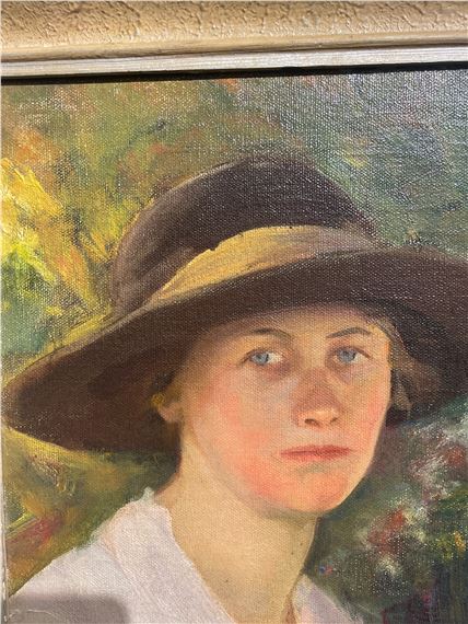 Dod Procter | Portrait of Violet Mann (1923) | MutualArt