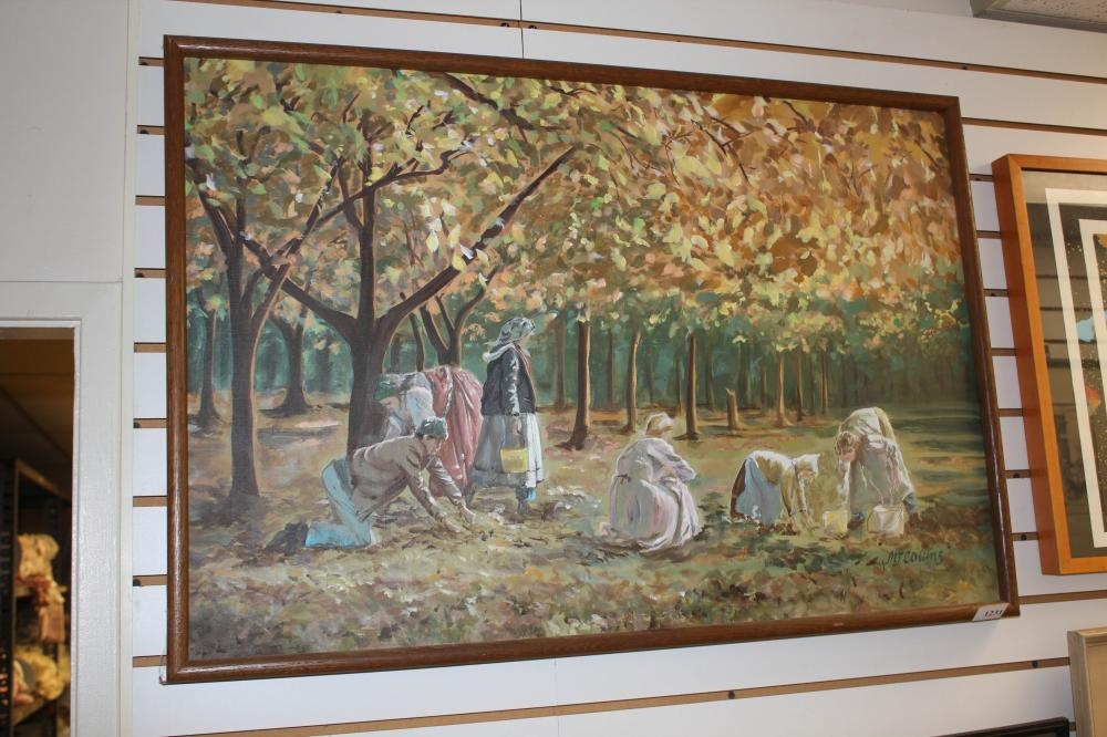 J. Collins | M.J. COLLINS OIL ON CANVAS | MutualArt
