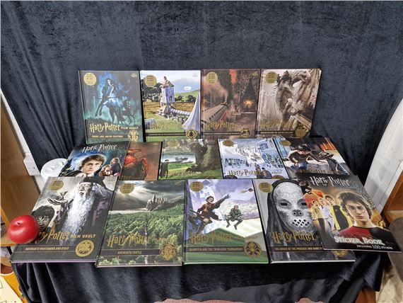Potter | A complete set of Twelve Harry Potter Film Vault books. The ...