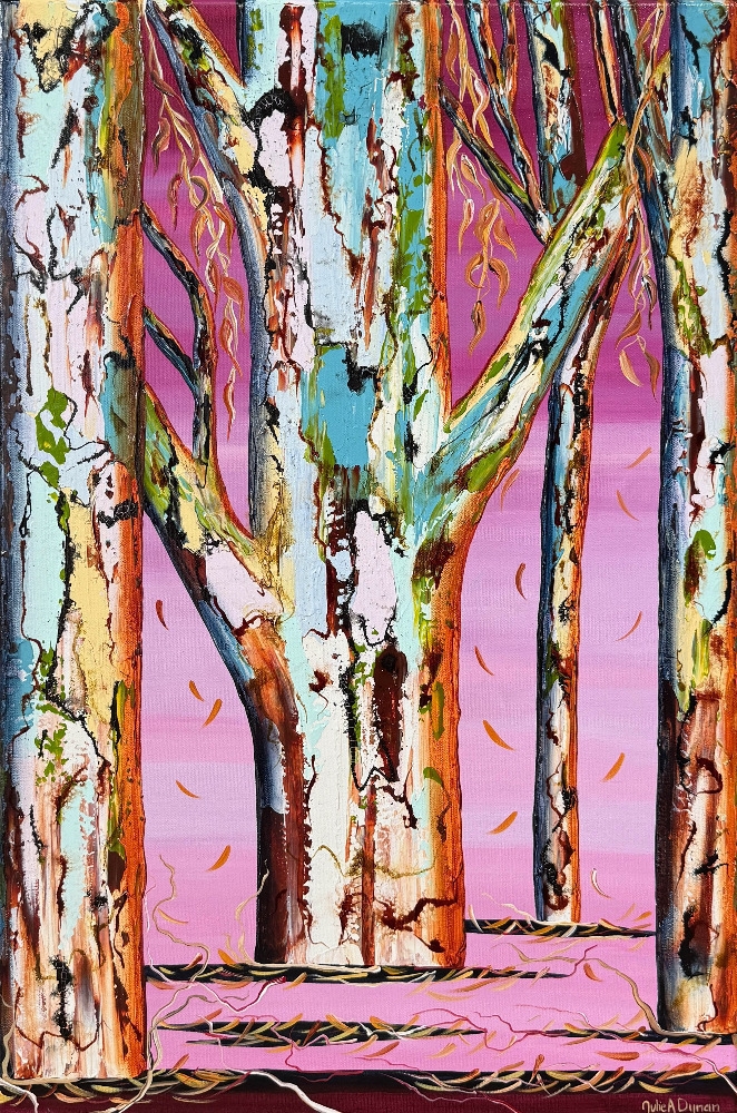 Julie Dynan | Blueberry Cove | MutualArt