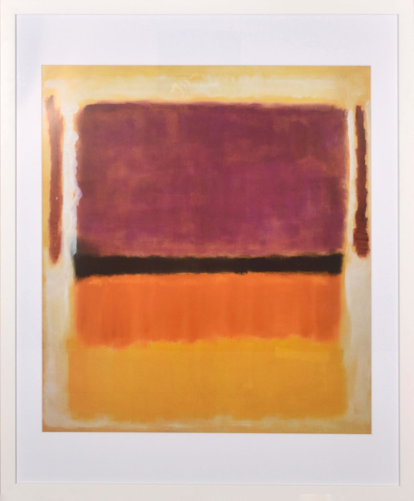 Mark Rothko | Mark Rothko decorative print of the original | MutualArt