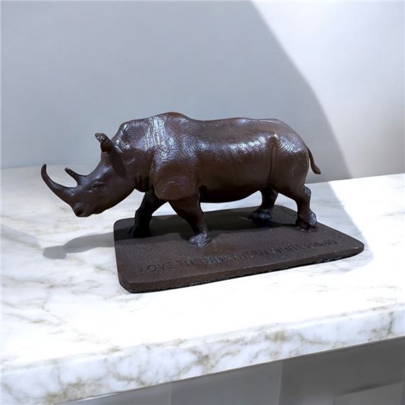 Gillie & Marc Schattner | Love the Northern White Rhino | MutualArt