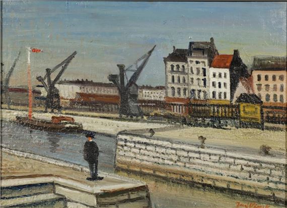 Jozef Vinck | The docks | MutualArt