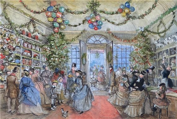 John Strickland Goodall | The Haberdasher's | MutualArt