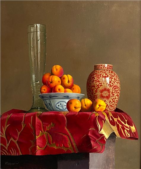 Willem Dolphyn | Ginger Jar with Peaches | MutualArt